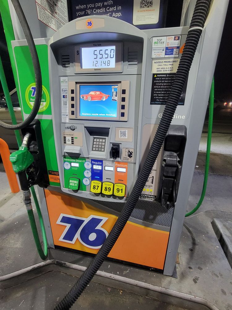 76 STATION - Updated April 2025 - 1190 1st St, Gilroy, California - Gas ...