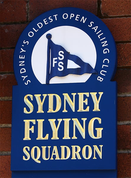 SYDNEY FLYING SQUADRON 18 FOOTER OPEN BOAT SAILING CLUB - 76 McDougall ...