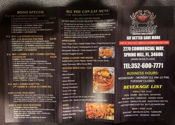 CRABBERS - Updated June 2025 - 2270 Commercial Way, Spring Hill ...