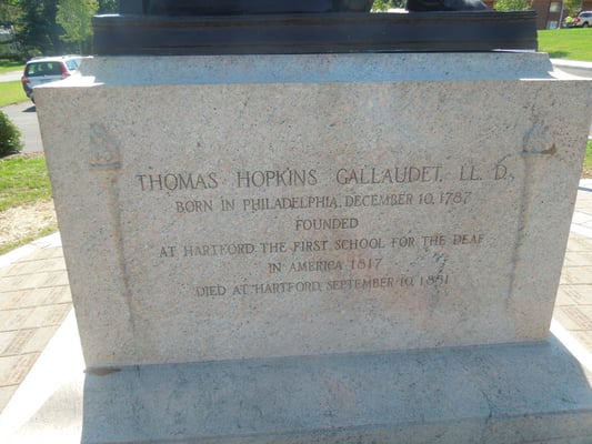 THOMAS GALLAUDET AND ALICE COGSWELL STATUE - Updated October 2025 - 139 ...