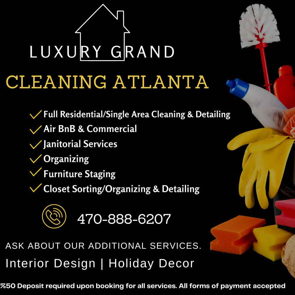 LUXURY GRAND CLEANING - Atlanta, Georgia - Home Cleaning - Phone Number ...