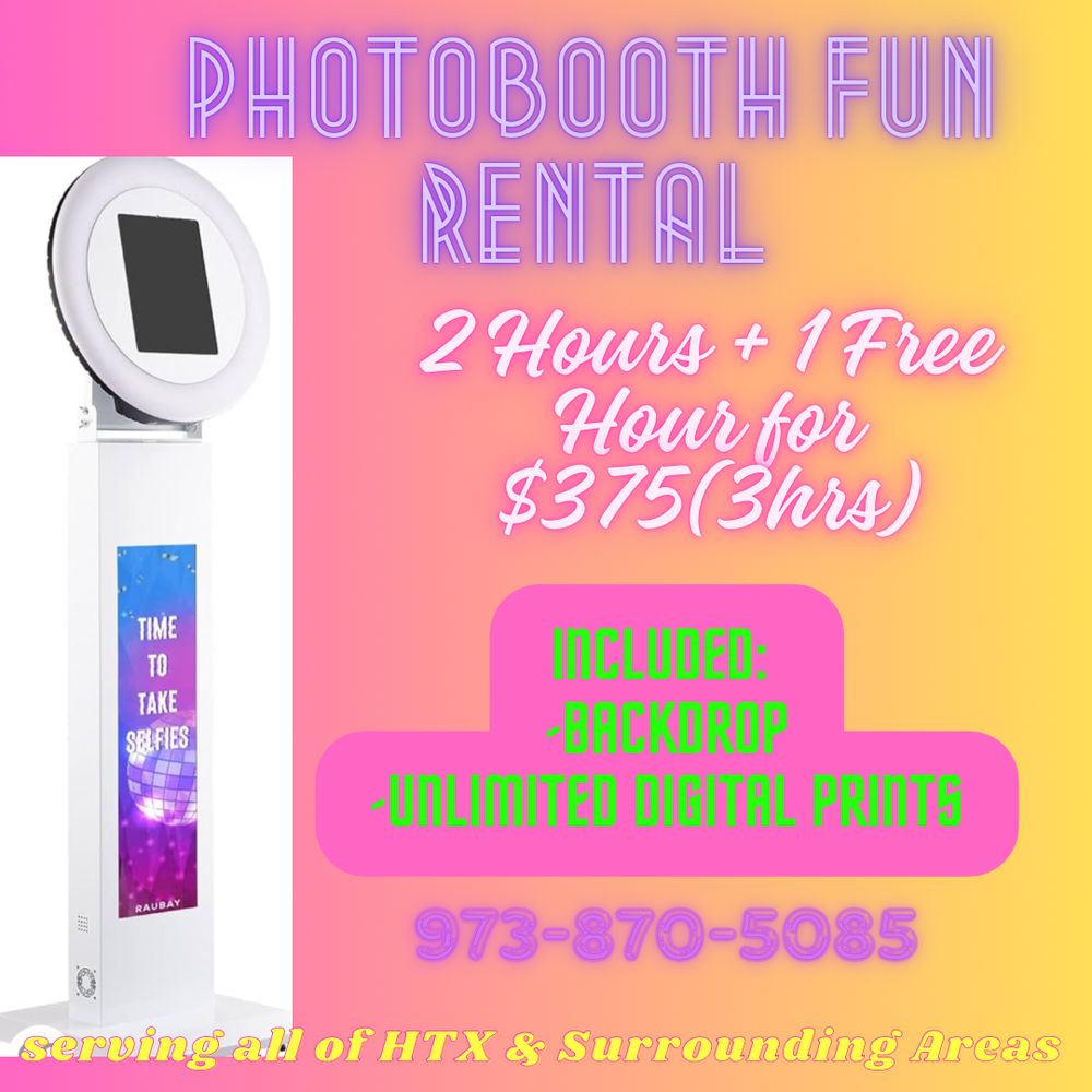 PHOTO BOOTH FUN - Houston, Texas - Photo Booth Rentals - Phone Number ...