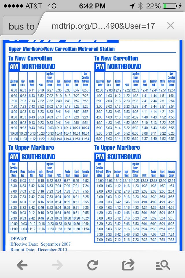 TRIP- PG COUNTY THE BUS - Updated June 2025 - 312 Marshall Ave, Laurel ...