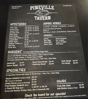 PINEVILLE TAVERN - Updated December 2025 - 71 Photos & 86 Reviews - 314 ...