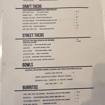 THE CRAFT TACO AT SOVA - Updated May 2024 - 493 Photos & 340 Reviews ...