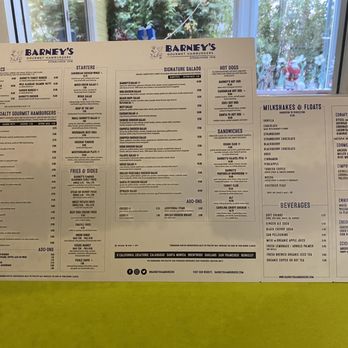 Barney’s Gourmet Hamburgers - Trusted Since 2005 - Updated July 2025 ...