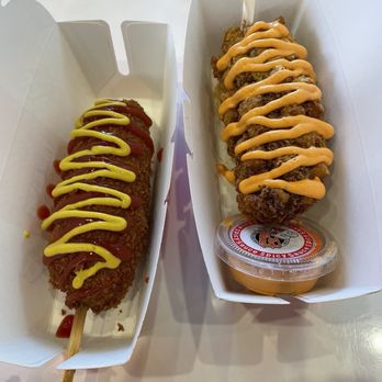 TWO HANDS KOREAN CORN DOGS - Updated December 2025 - 227 Photos & 110 ...