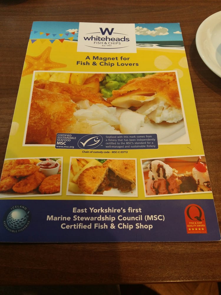 WHITEHEAD’S FISH & CHIPS - Updated December 2025 - 6 The Greenway ...