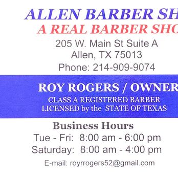 ALLEN BARBER SHOP - Updated October 2025 - 205 W Main St, Allen, Texas ...