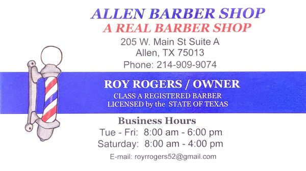 ALLEN BARBER SHOP - Updated October 2025 - 205 W Main St, Allen, Texas ...