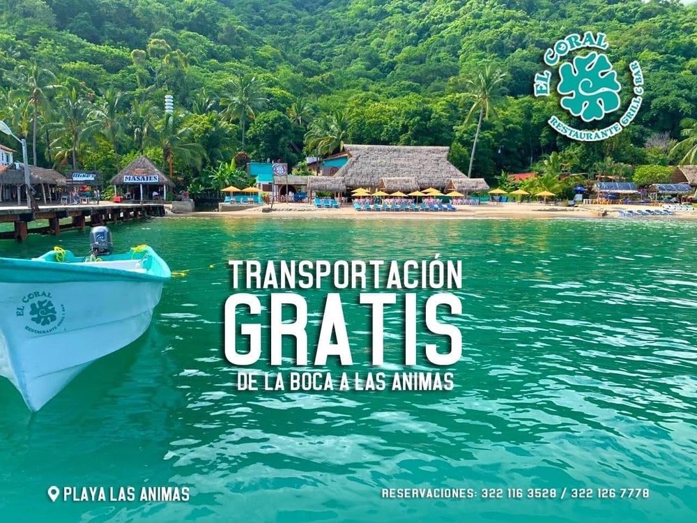 EL CORAL RESTAURANTE GRILL & BAR - Playa Las Animas, Playa Las Ánimas ...
