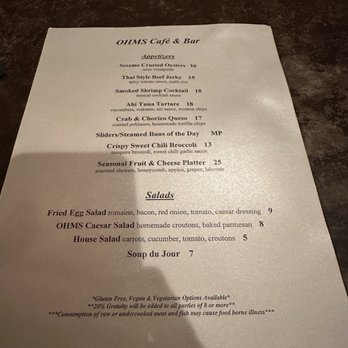OHMS CAFE AND BAR - Updated April 2025 - 94 Photos & 175 Reviews - 619 ...
