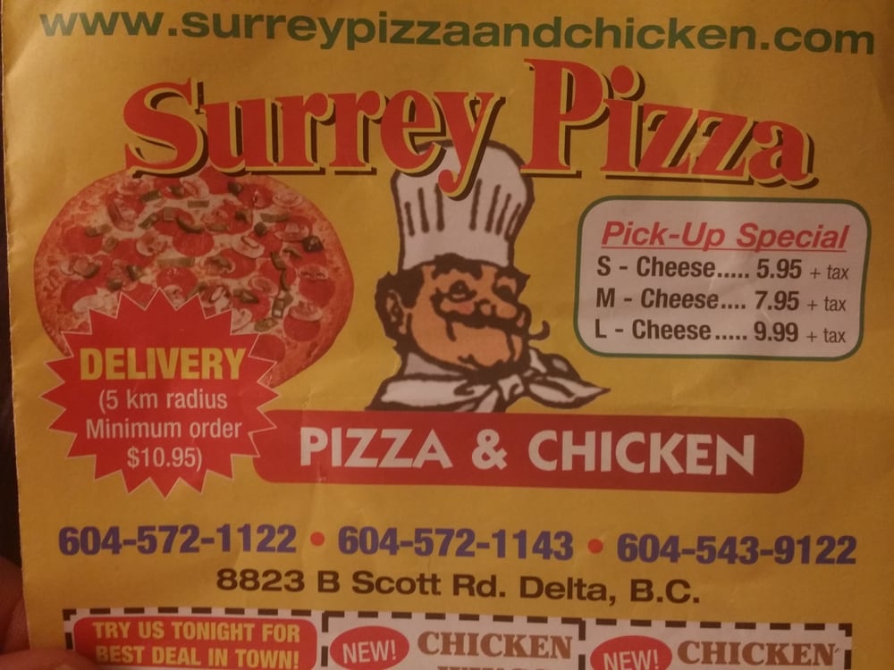 SURREY PIZZA & CHICKEN - Updated January 2026 - 12 Reviews - 8823 120 ...