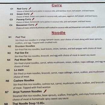 ANYA THAI CUISINE - Updated December 2025 - 98 Photos & 57 Reviews ...