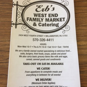 ERB’S WEST END FAMILY MARKET - Updated June 2025 - 2424 W 4th St ...