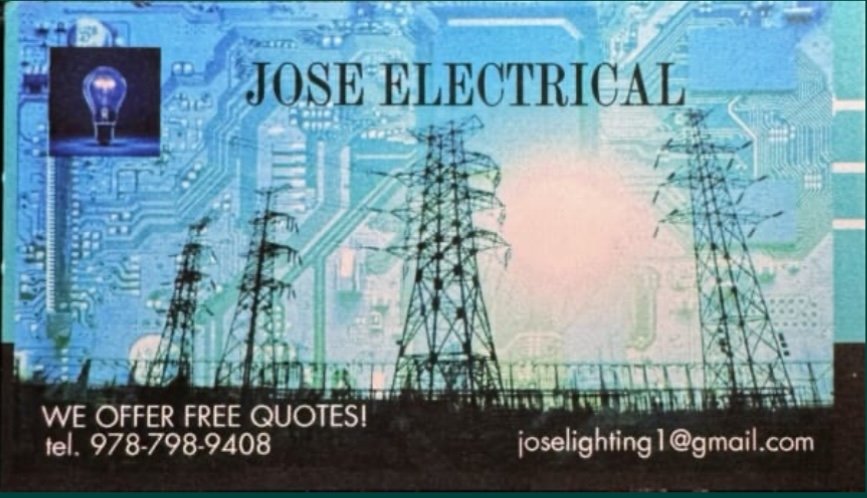 JOSE ELECTRICAL - Updated May 2025 - Request a Quote - Fitchburg, Massachusetts - Electricians ...
