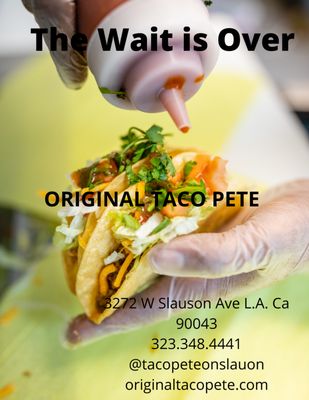 ORIGINAL TACO PETE - 29 Photos & 28 Reviews - 3272 Slauson Ave, Los ...