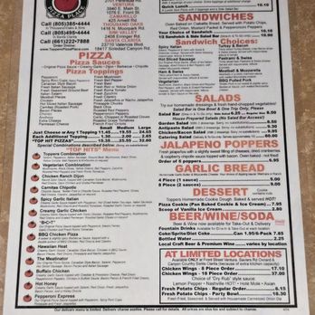 TOPPERS PIZZA PLACE - Updated December 2025 - 428 Photos & 714 Reviews ...