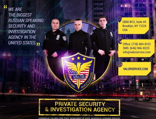 VALOR SECURITY & INVESTIGATIONS - Updated October 2025 - Request a ...