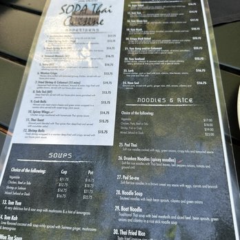 SOPA THAI CUISINE - Updated September 2025 - 188 Photos & 356 Reviews ...