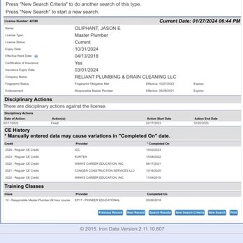 Reliant Plumbing - Updated October 2025 - 31 Photos - 27 Reviews ...