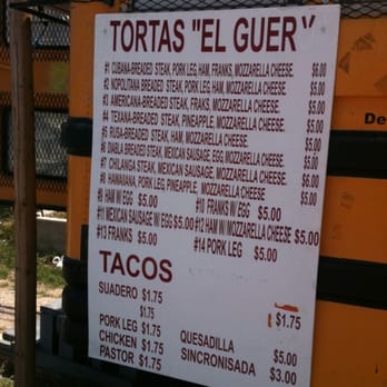 TORTAS EL GUERO - Updated October 2025 - 19 Photos & 20 Reviews - 5415 ...