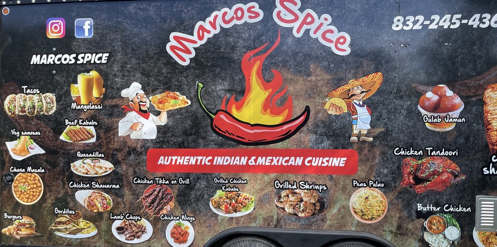 MARCOS SPICE - Houston, Texas - Food Trucks - Phone Number - Yelp
