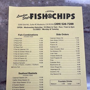 LONDON FISH & CHIPS - 129 Photos & 277 Reviews - 3200 Sisk Rd, Modesto ...