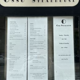 OSSO STEAKHOUSE - Updated October 2025 - 1890 Photos & 1017 Reviews ...