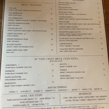 OSTERIA AMA - Updated October 2025 - 99 Photos & 86 Reviews - 100 Ridge ...