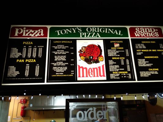 TONY’S PIZZERIA - 103 Photos & 207 Reviews - 514 W Lodi Ave, Lodi, CA ...