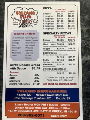 VOLCANO PIZZA - Updated December 2025 - 24 Photos & 39 Reviews - 148 W ...