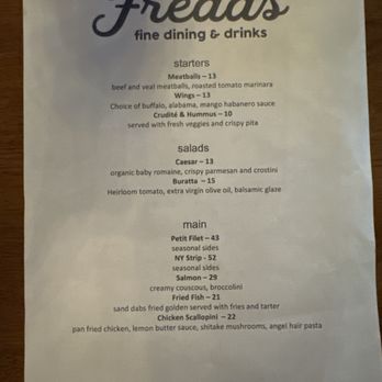 FREDA’S - Updated August 2024 - 148 Photos & 105 Reviews - 233 E High ...