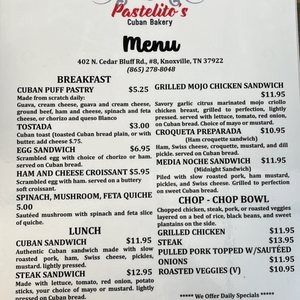PASTELITO’S CUBAN BAKERY - Knoxville, Tennessee - Desserts - Restaurant ...