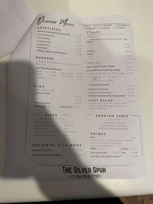 THE SILVER SPUR RESTAURANT - Updated June 2024 - 10 Photos & 15 Reviews ...
