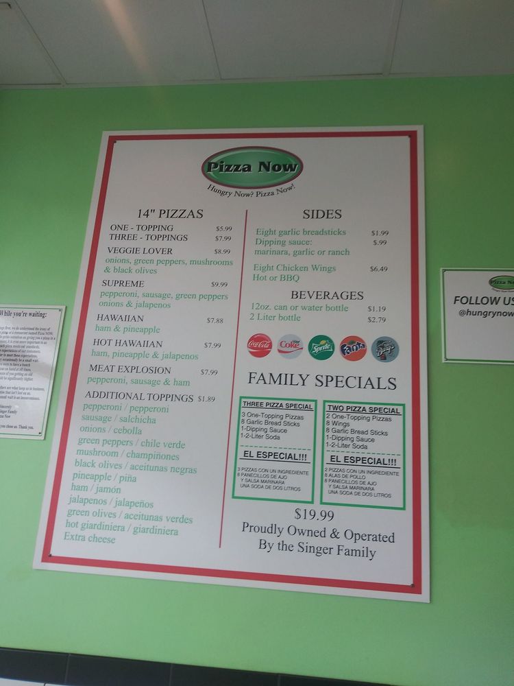 PIZZA NOW - 14 Photos & 42 Reviews - 946 N Neltnor Blvd, West Chicago ...