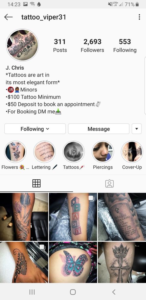 HUSTLIN HANDS TATTOO - Updated January 2026 - 10 Photos - 5114 W Lisbon ...