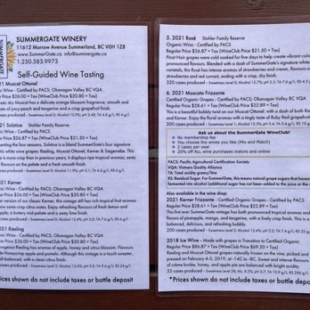 SUMMER GATE WINERY - Updated December 2024 - 11612 Morrow Avenue ...