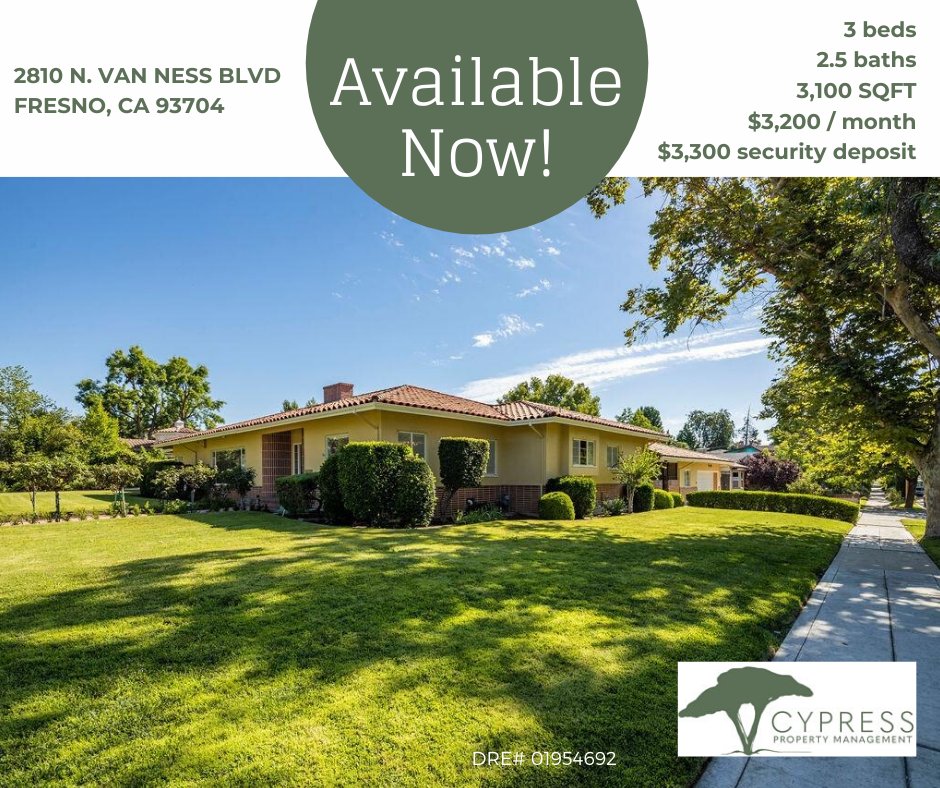 CYPRESS PROPERTY MANAGEMENT - Updated March 2025 - 601 W Shaw Ave ...