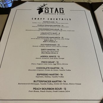 THE STAG CHOPHOUSE & CLUB - Updated November 2024 - 29 Photos & 30 ...