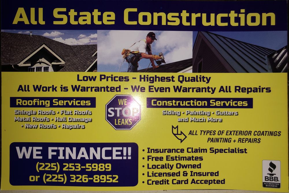 ALLSTATE CONSTRUCTION - Updated July 2024 - 51 Photos - Denham Springs ...