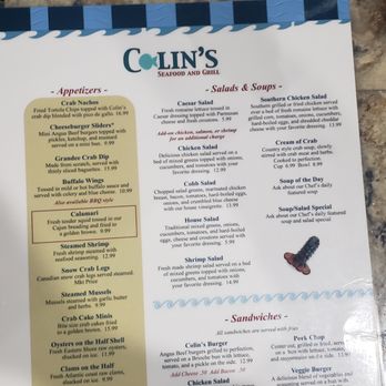 COLIN’S SEAFOOD AND GRILL - Updated December 2025 - 120 Photos & 94 ...