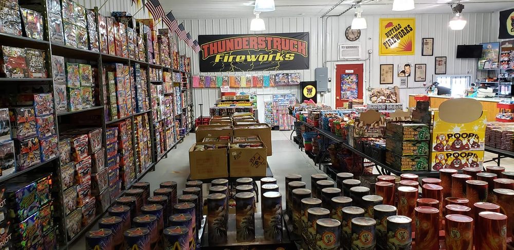 THUNDERSTRUCK FIREWORKS - Updated September 2025 - W186 Sommers Rd ...