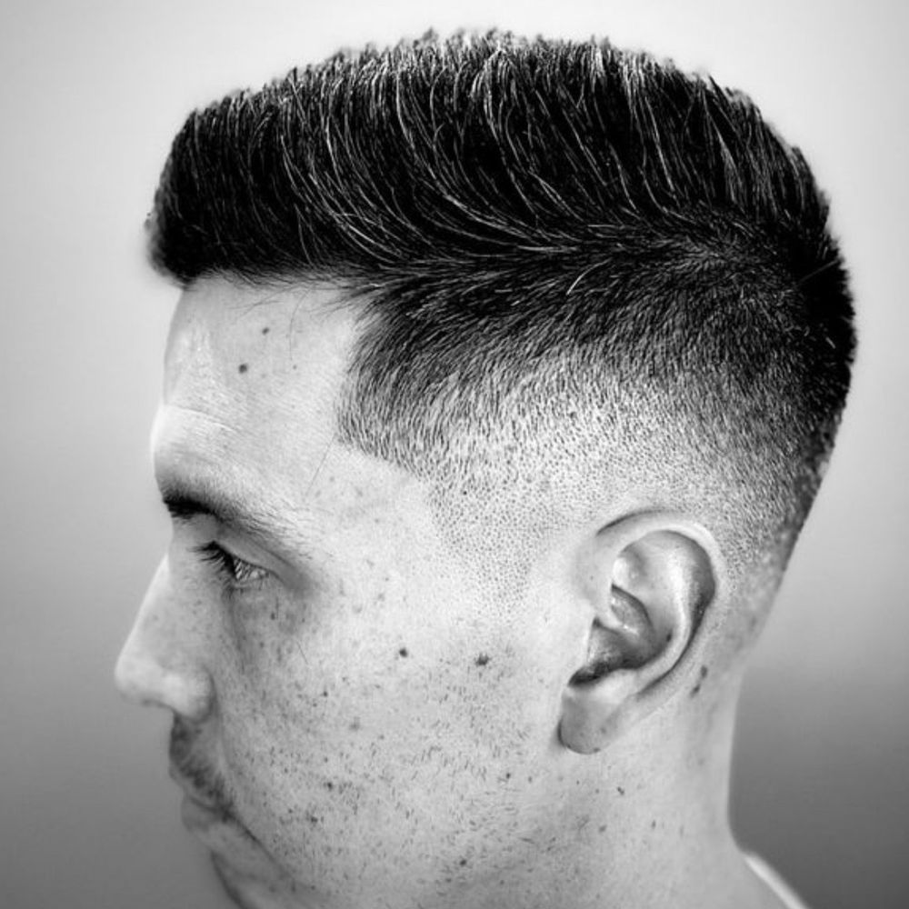 Nappy Bush Fade Haircut