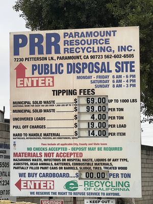 PARAMOUNT RESOURCE RECYCLING - Updated December 2025 - 7230 Petterson ...