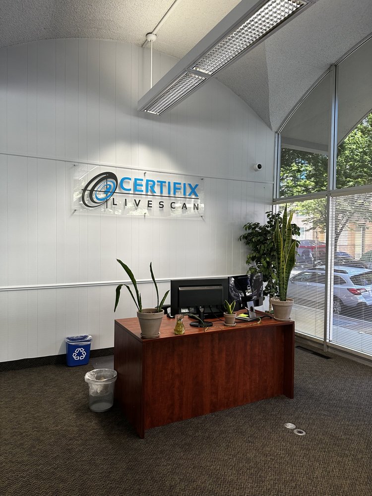 CERTIFIX LIVE SCAN - SACRAMENTO - Updated October 2025 - 901 H St ...