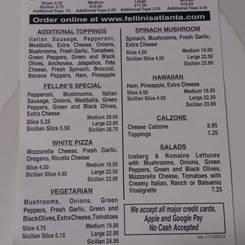 FELLINI’S PIZZA - Updated December 2025 - 163 Photos & 241 Reviews ...