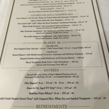 THE CAPITAL GRILLE - Updated January 2025 - 319 Photos & 117 Reviews ...