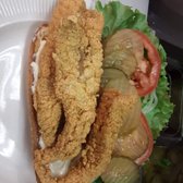 My wife had catfish strips and said hers were excellent too. ” in 3 reviews