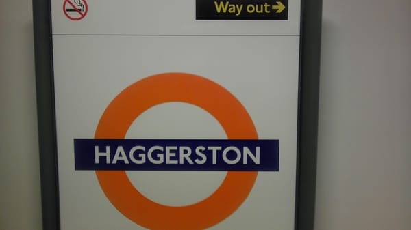 HAGGERSTON RAILWAY STATION - Lee Street, London, United Kingdom ...